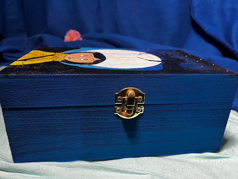 Engraved Handpainted Coraline Wooden Gift Box - Etsy