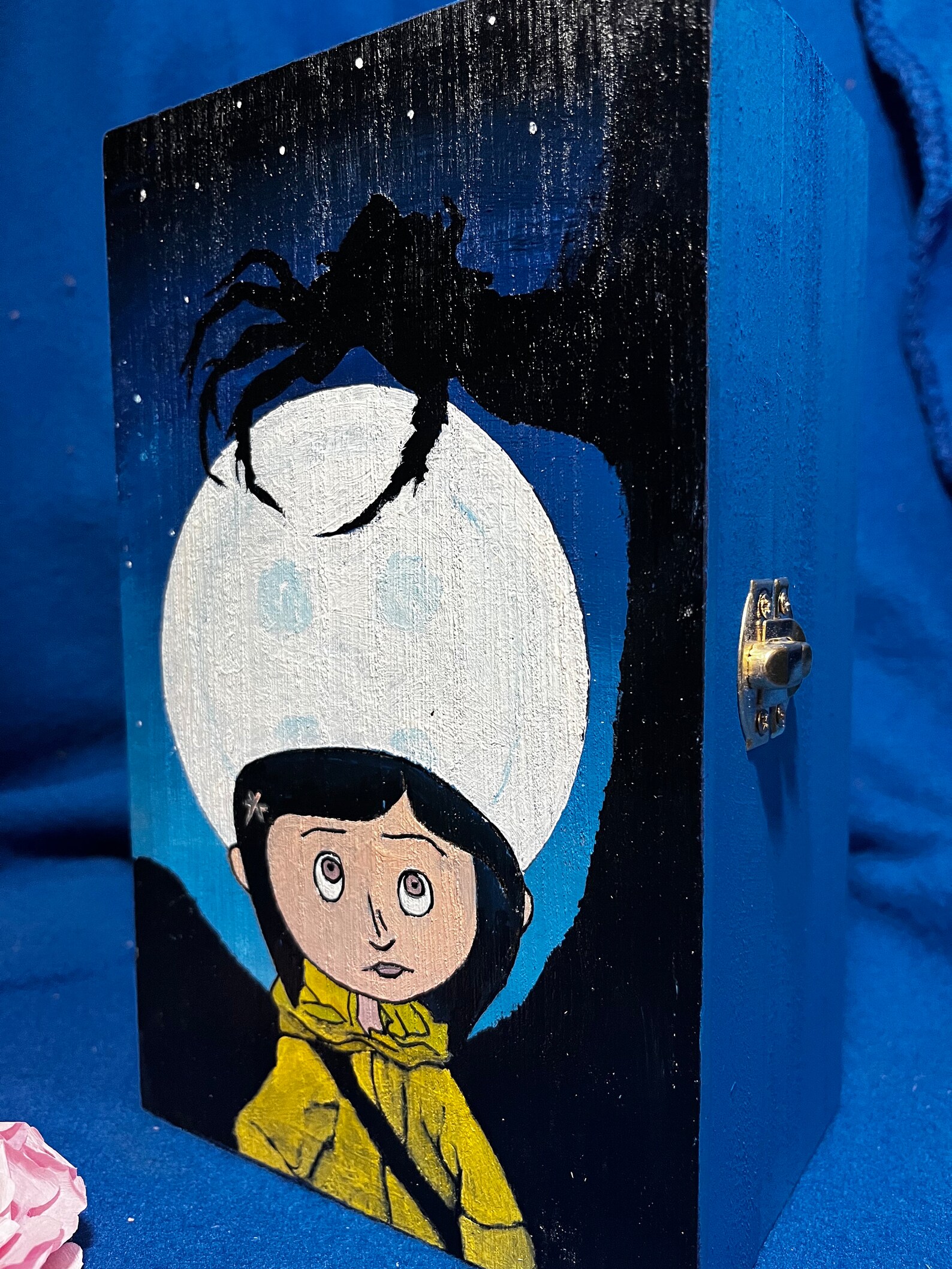 Engraved Handpainted Coraline Wooden Gift Box - Etsy