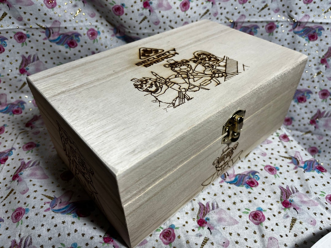 FNF Engraved Security Breaches Wooden Gift Box - Etsy