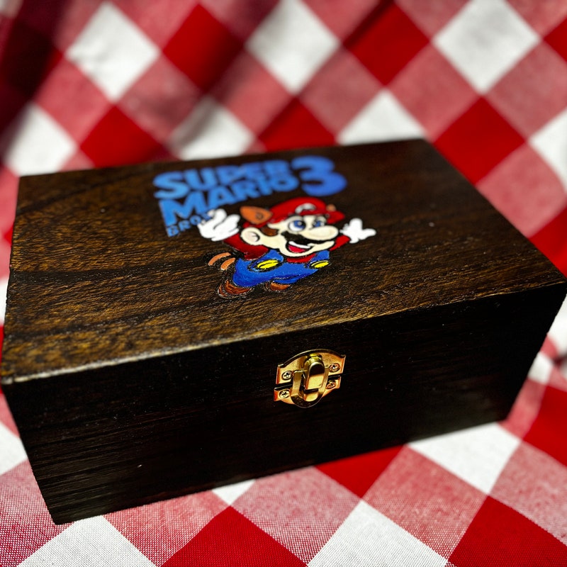 Super Mario Box Svg - Etsy