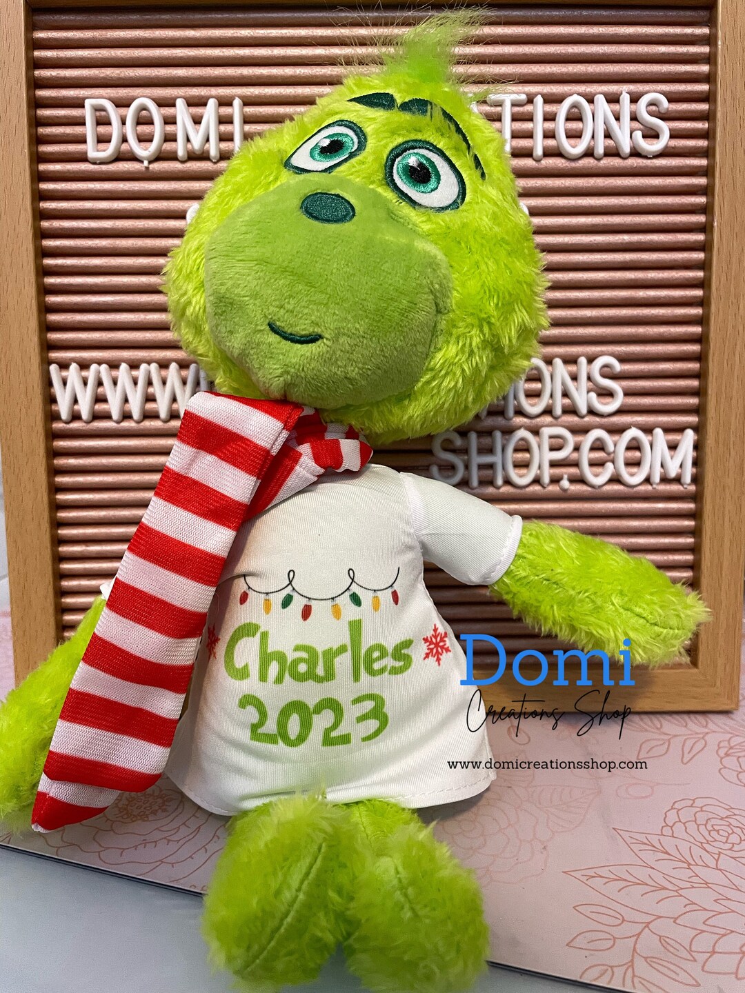 Personalized Grinch/grinch Personalizado - Etsy