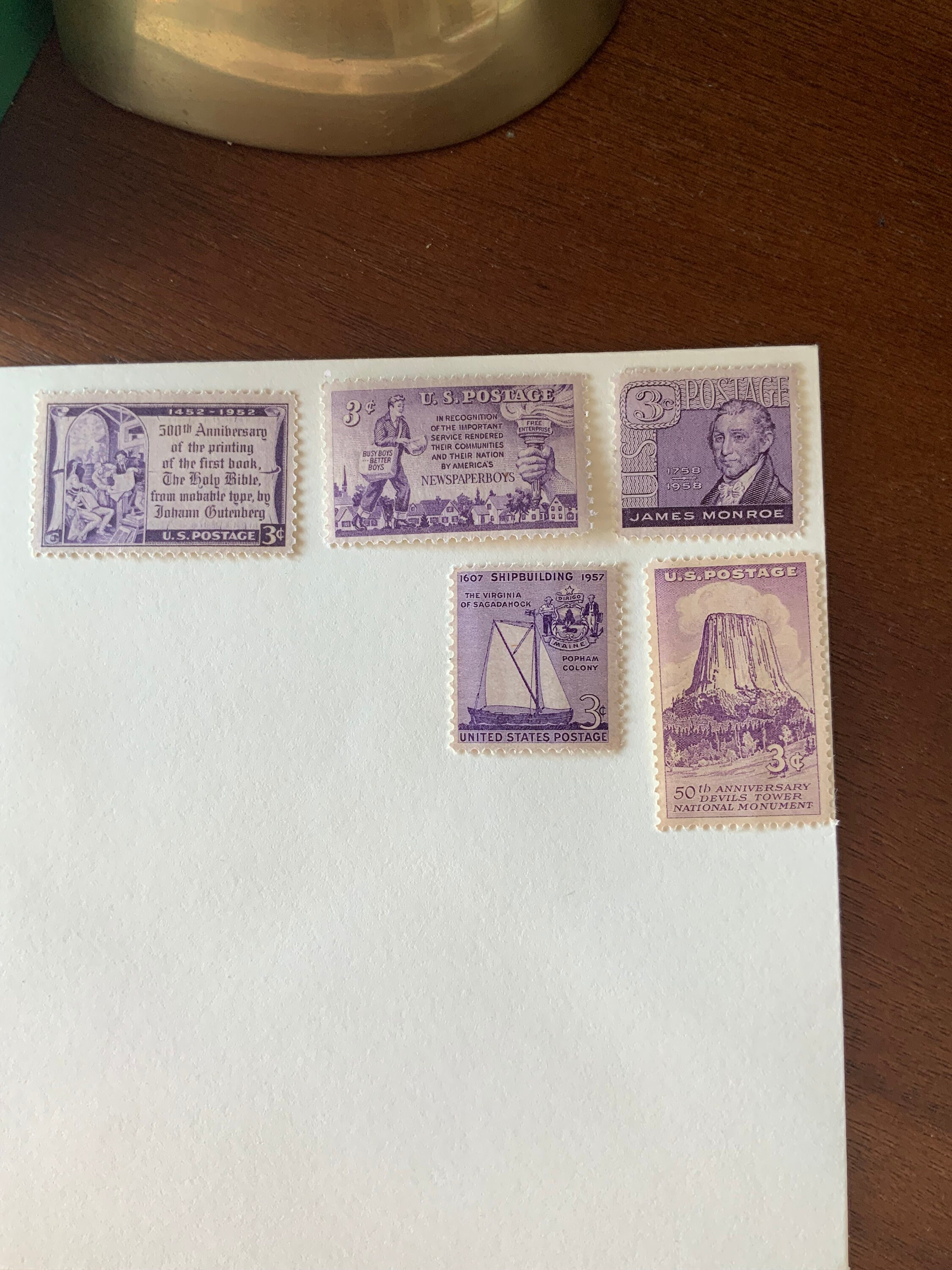 Set of 100 Vintage Unused Vintage Stamps for Wedding - Etsy