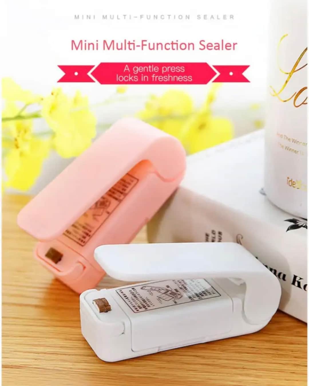 Heating Snack Sealing Machine Sealed Packaging Food Bags Heat Sealer ...