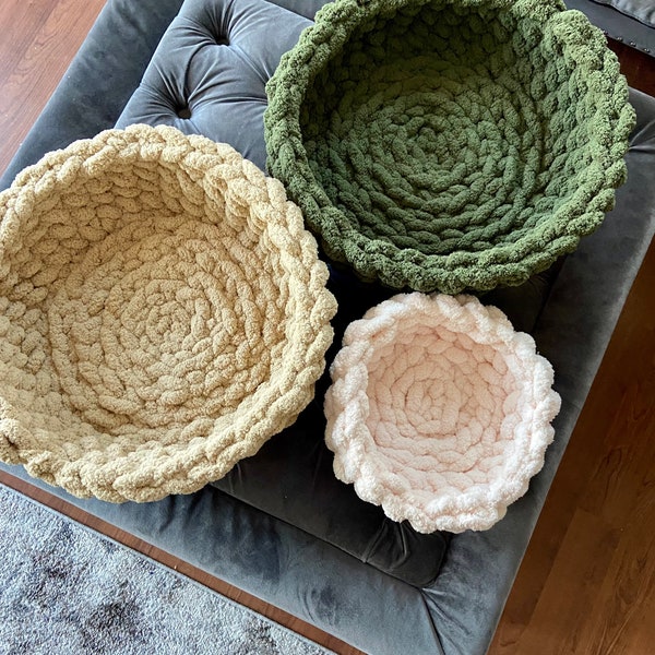 Yarn Basket - Etsy