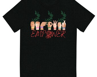 Asl Empower Shirt - Etsy