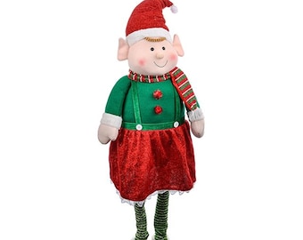 Large Plush Elf - Etsy UK