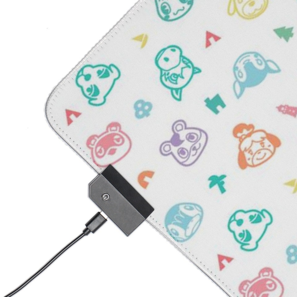 Animal Crossing LED Gaming Mouse Pad Designed & Sold By Paco Sordo