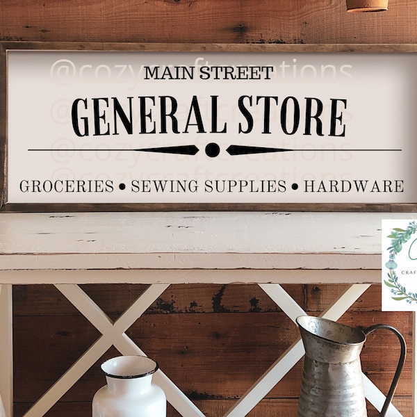 Svg Sign Store General Signs - Etsy