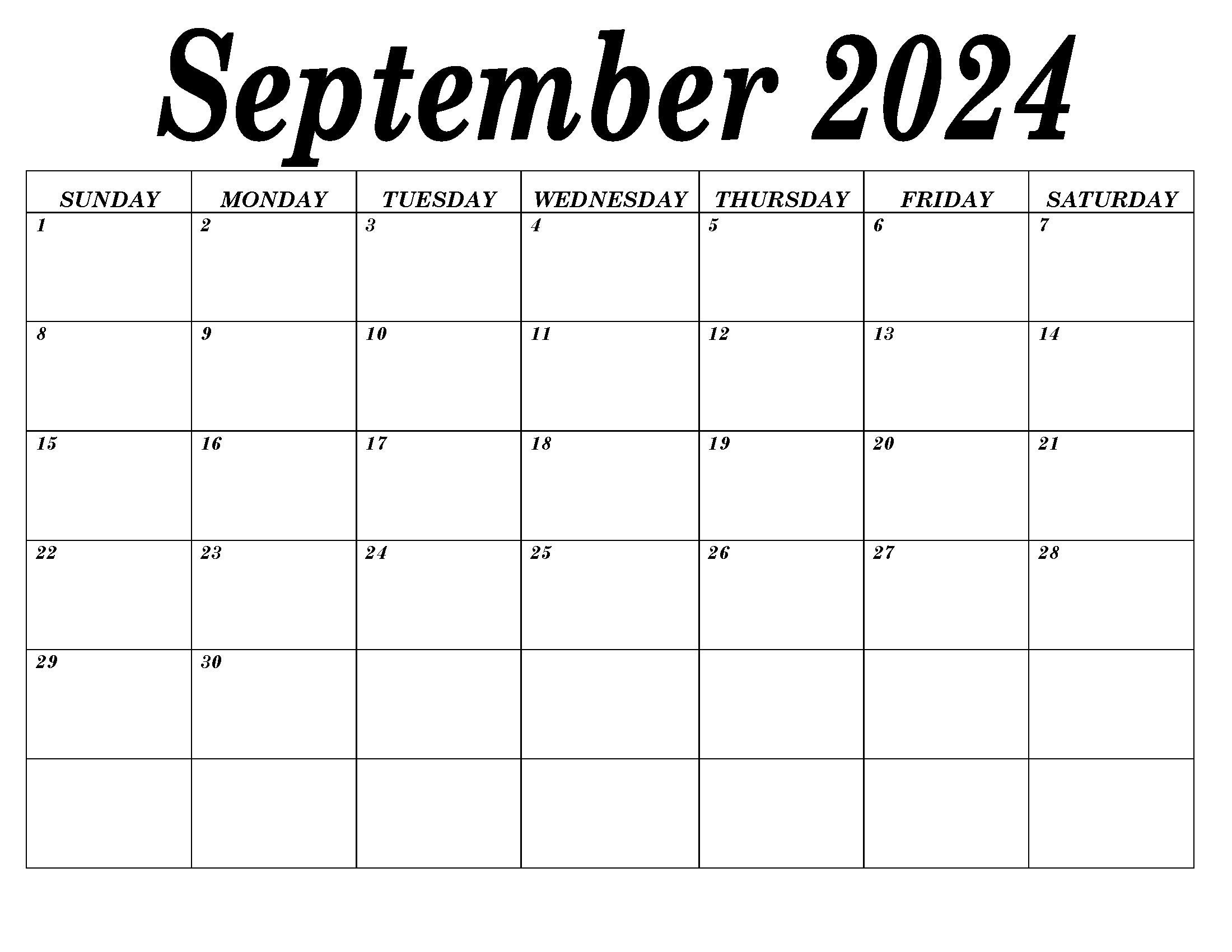12 Month Calendar September 2024-august 2025 | Printable| Instant ...