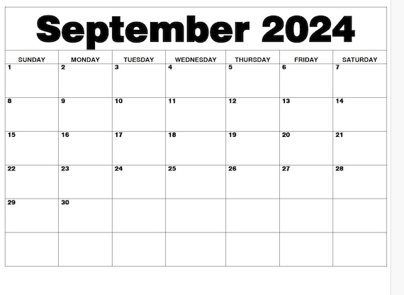 July August September 2024 Calendar