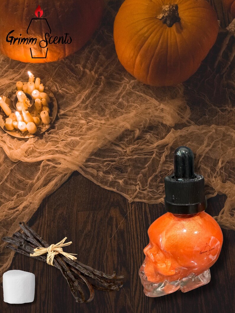 Goth Glow Luxury Body Oil /vanilla/pumpkin/marshmallow/fall/halloween ...