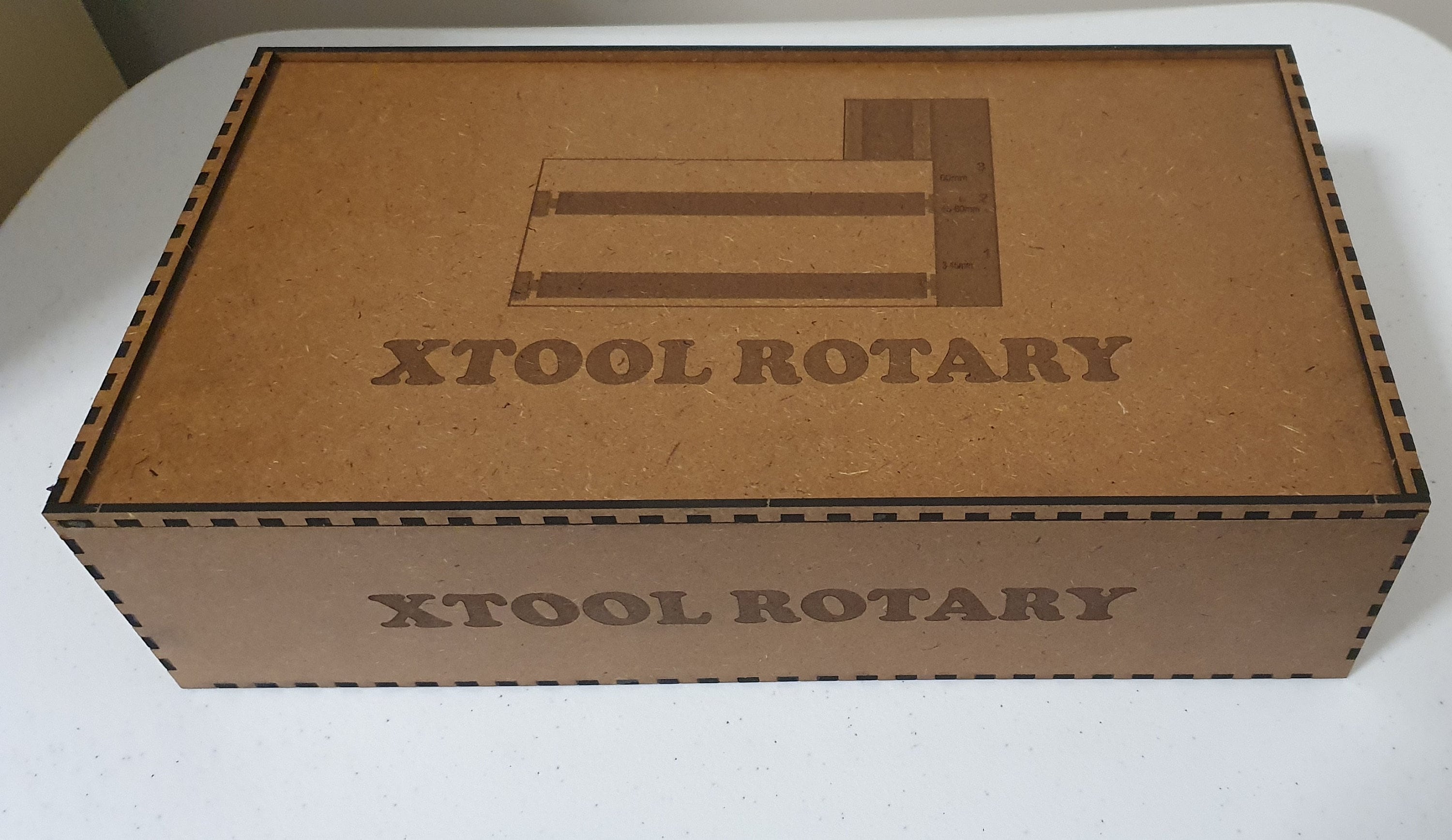 Xtool Rotary Box Templet (lightburn File) - Etsy