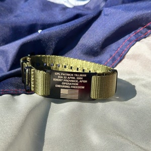 Personalized Military Bracelet | Fallen Soldier Bracelets | Military ...