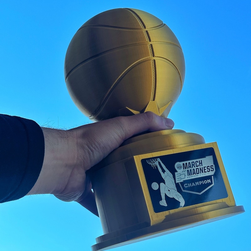 March Madness Bracket Trophy - Etsy