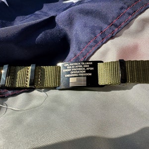 Personalized Military Bracelet | Fallen Soldier Bracelets | Military ...