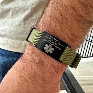 Personalized Medical Bracelet | Emergency Allergy Bracelets | Medical ...