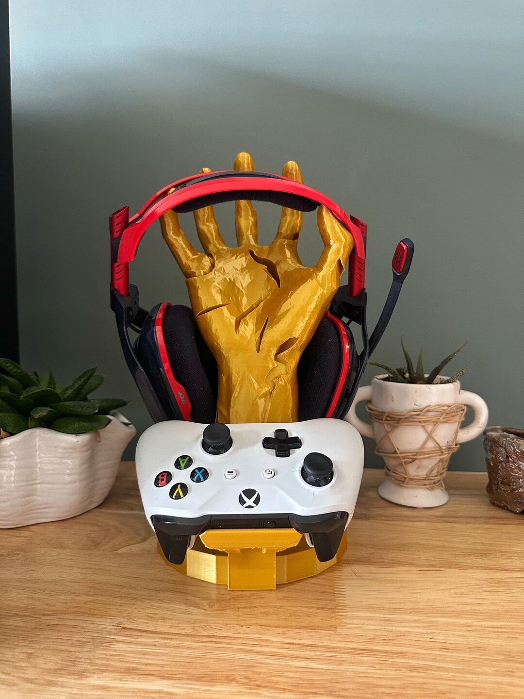 Controller and Headphone Holder | Zombie Controller Display | Gaming ...