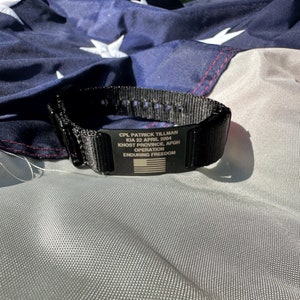 Personalized Military Memorial Bracelet | Fallen Soldier, Armed Forces ...