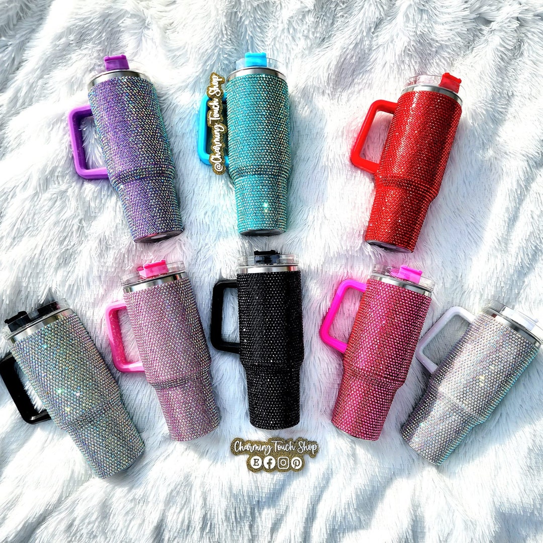 Rhinestone Tumbler, Rhinestone Cup, 40oz Cup, Custom Rhinestone Cup - Etsy