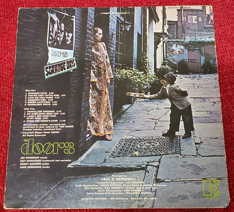 The Doors Strange Days - Etsy