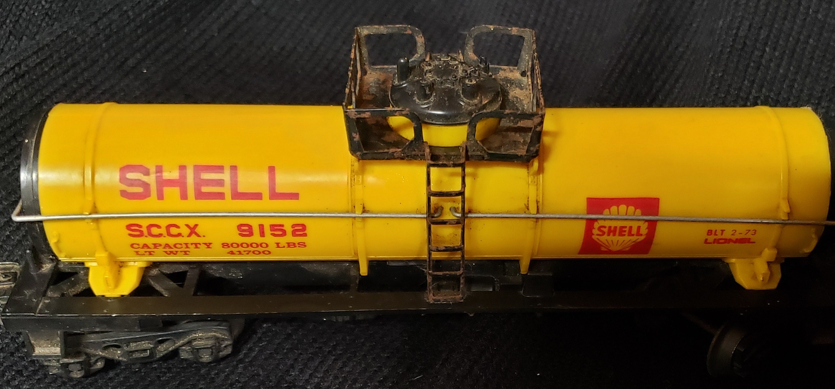 Lionel Shell Tanker Car - Etsy