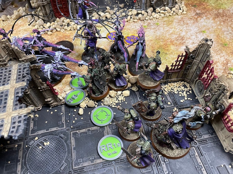 Wh40k Tokens for Any Faction With Caddy - Etsy