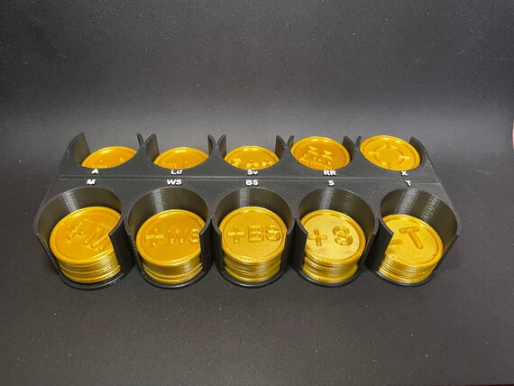 Wh40k Tokens for Any Faction With Caddy - Etsy