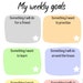 Kids Goal Planner, Goal Setting, Goal Templates, Goals for Kids, Goals ...