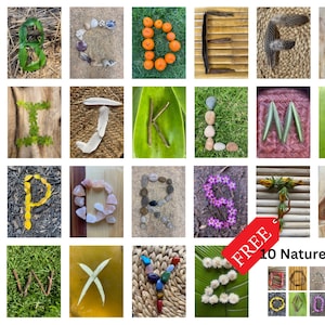 Alphabet Letters, Alphabet Posters, Natures, Alphabet, Natural, Nature ...