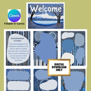 Indigenous Classroom Poster Pack. Aboriginal Art Printable and Fillable ...