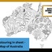 Aboriginal Australia Colouring Sheet, Printable Classroom Resource ...