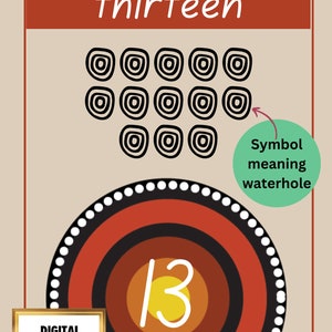 Indigenous Number Flash Cards 1-20, Aboriginal Number Learning ...