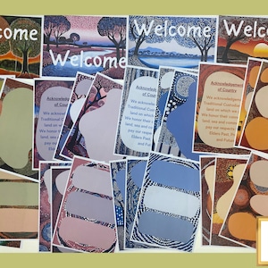 Indigenous Classroom Poster Pack. Aboriginal Art Printable and Fillable ...