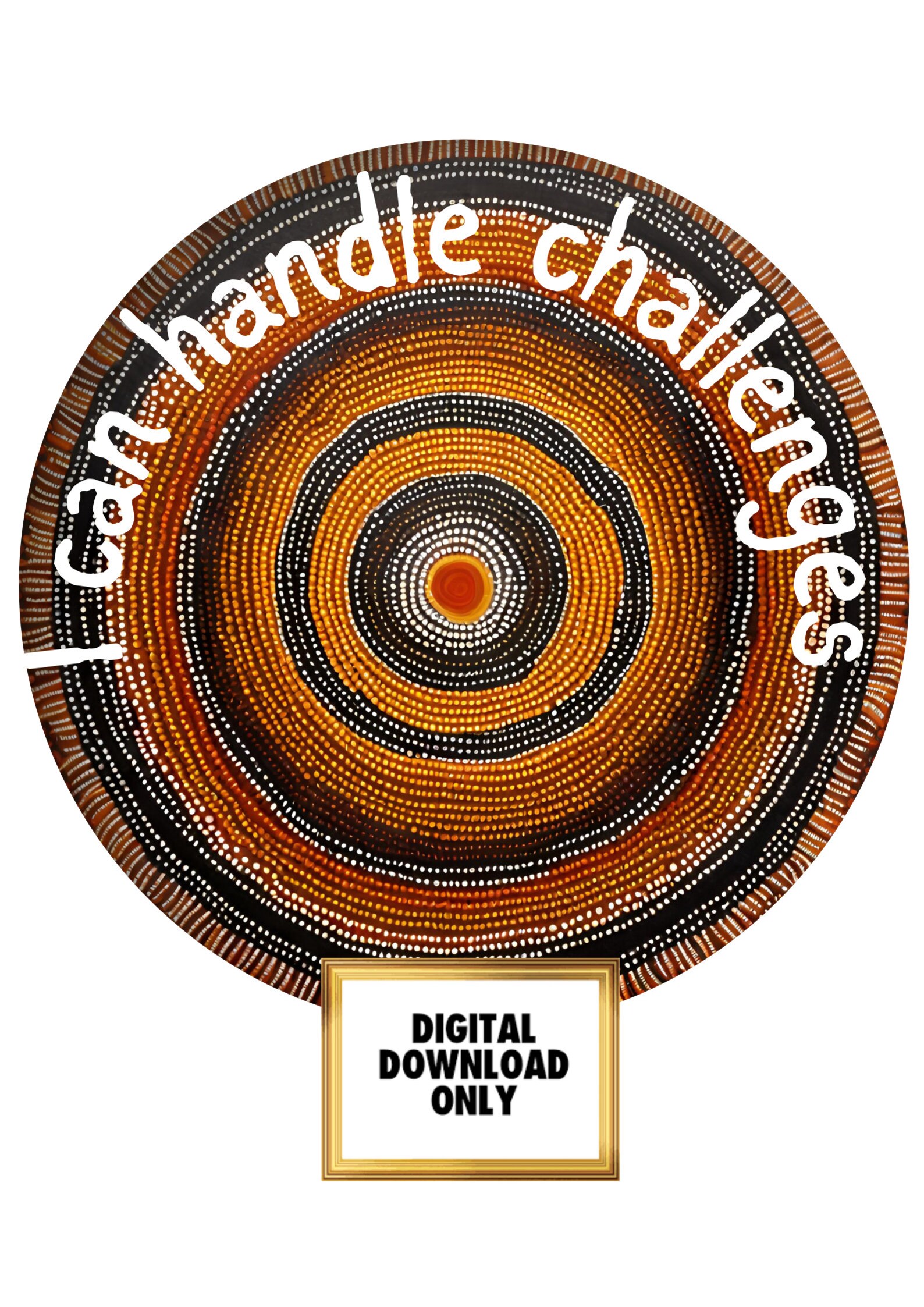 Indigenous Style Affirmation Cards for Classroom. Aboriginal Dot ...