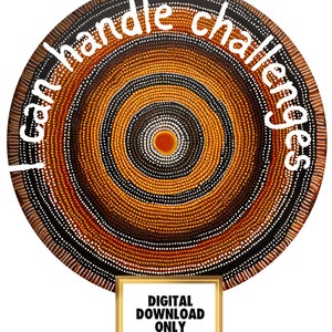 Indigenous Style Affirmation Cards for Classroom. Aboriginal Dot ...