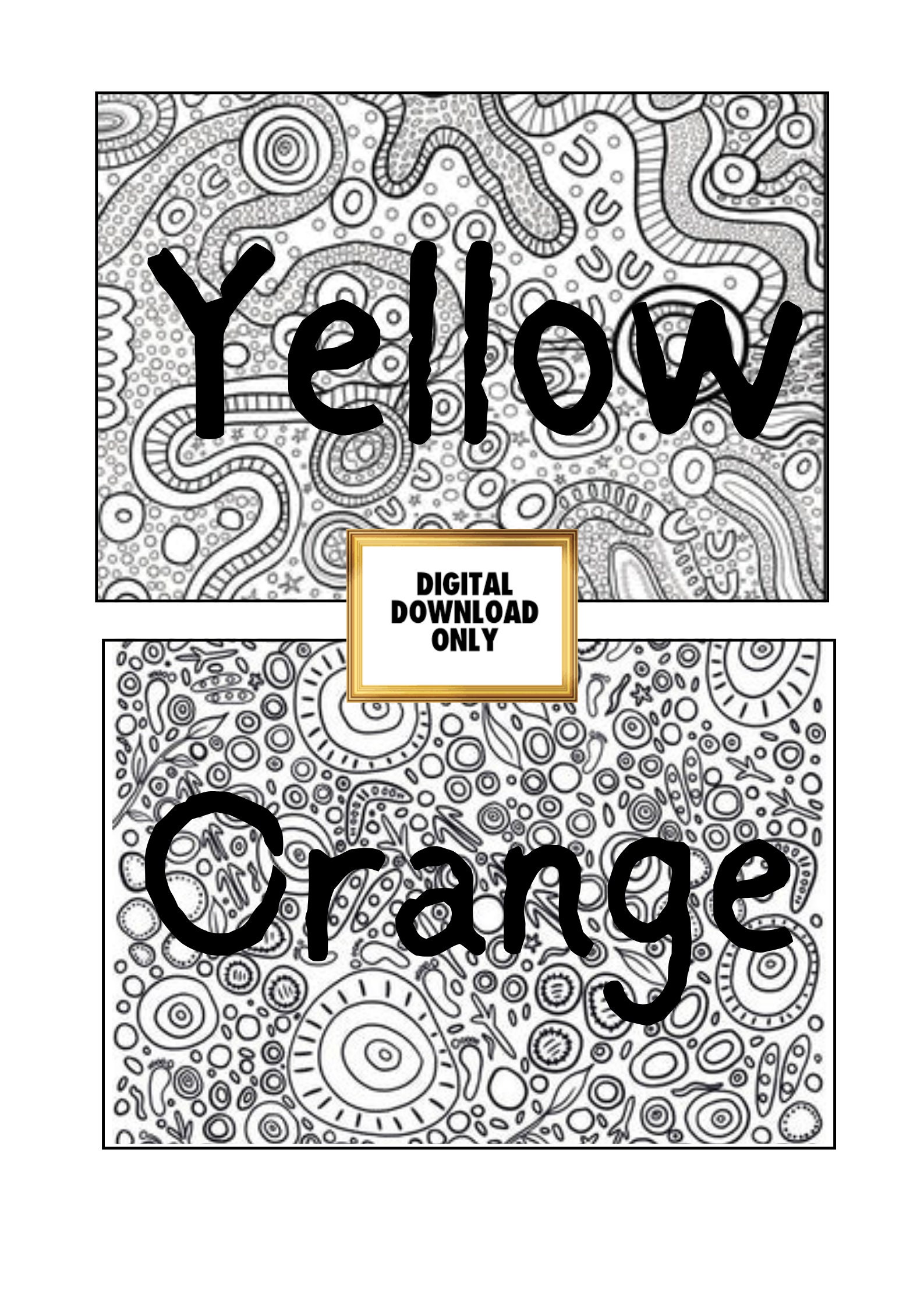 Indigenous Colour Cards, Aboriginal Patterned Colour Posters, Printable ...