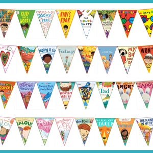 Classroom Bunting, Children's Books About Emotions, Bunting Banners ...