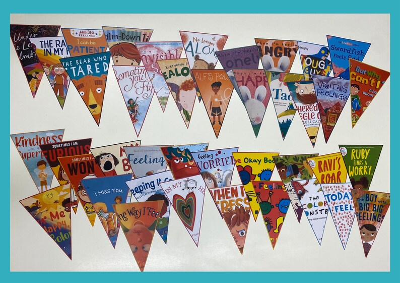 Classroom Bunting, Children's Books About Emotions, Bunting Banners ...