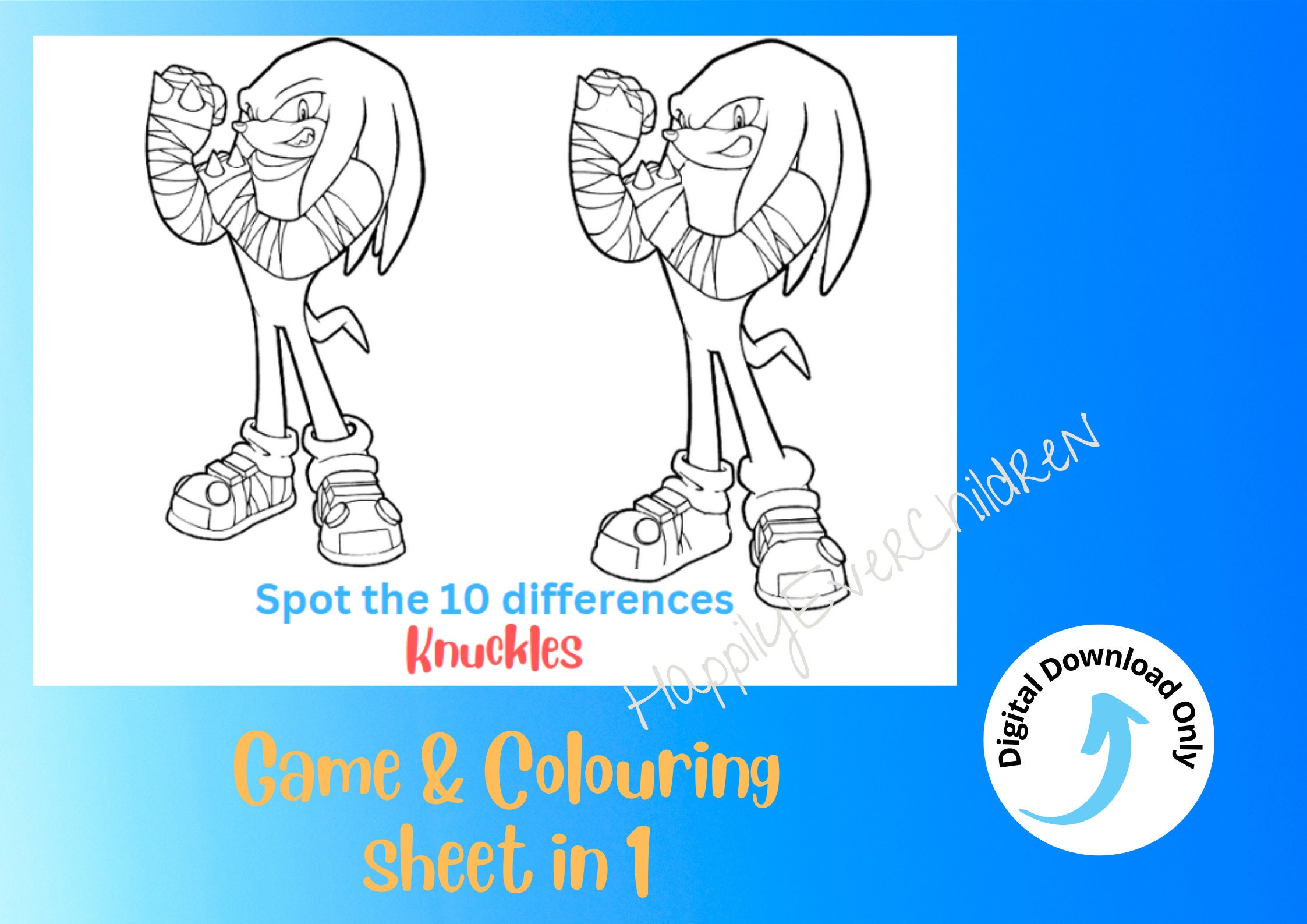 Spot the Difference Activity Page, Spot the Difference, Spot the ...