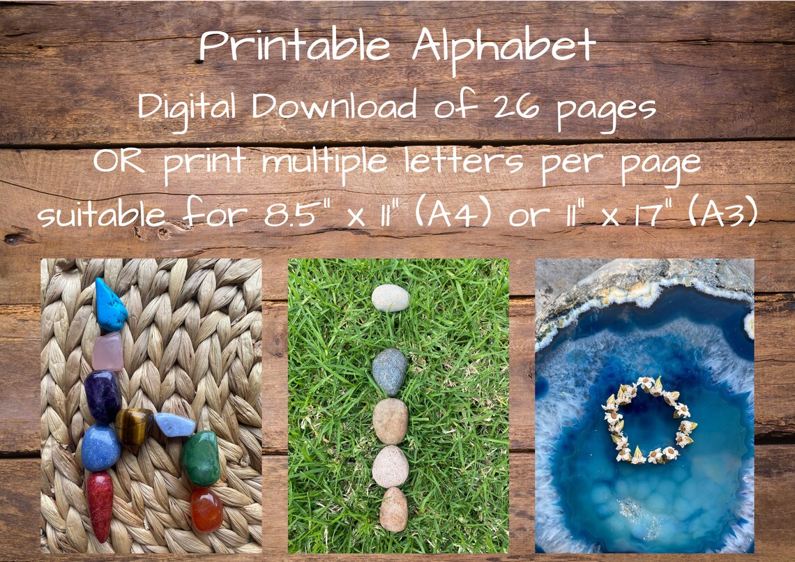 Alphabet Letters, Alphabet Posters, Natures, Alphabet, Natural, Nature ...