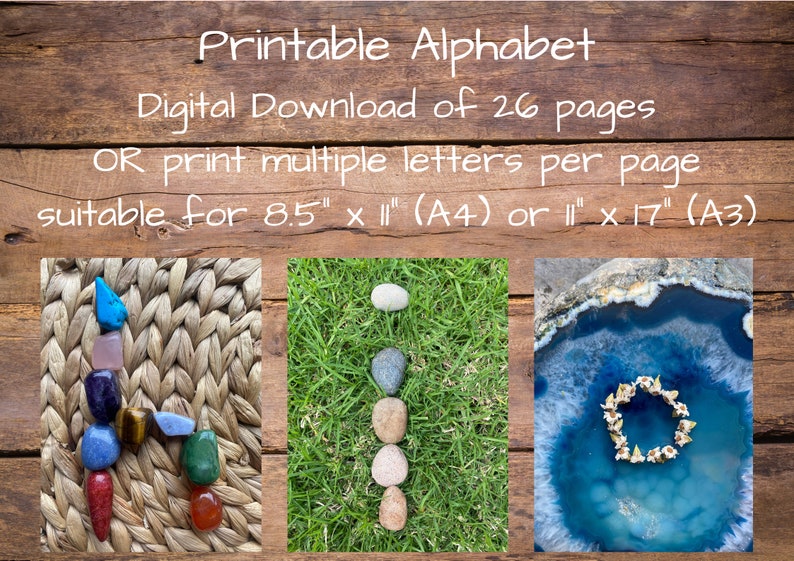 Alphabet Letters, Alphabet Posters, Natures, Alphabet, Natural, Nature ...