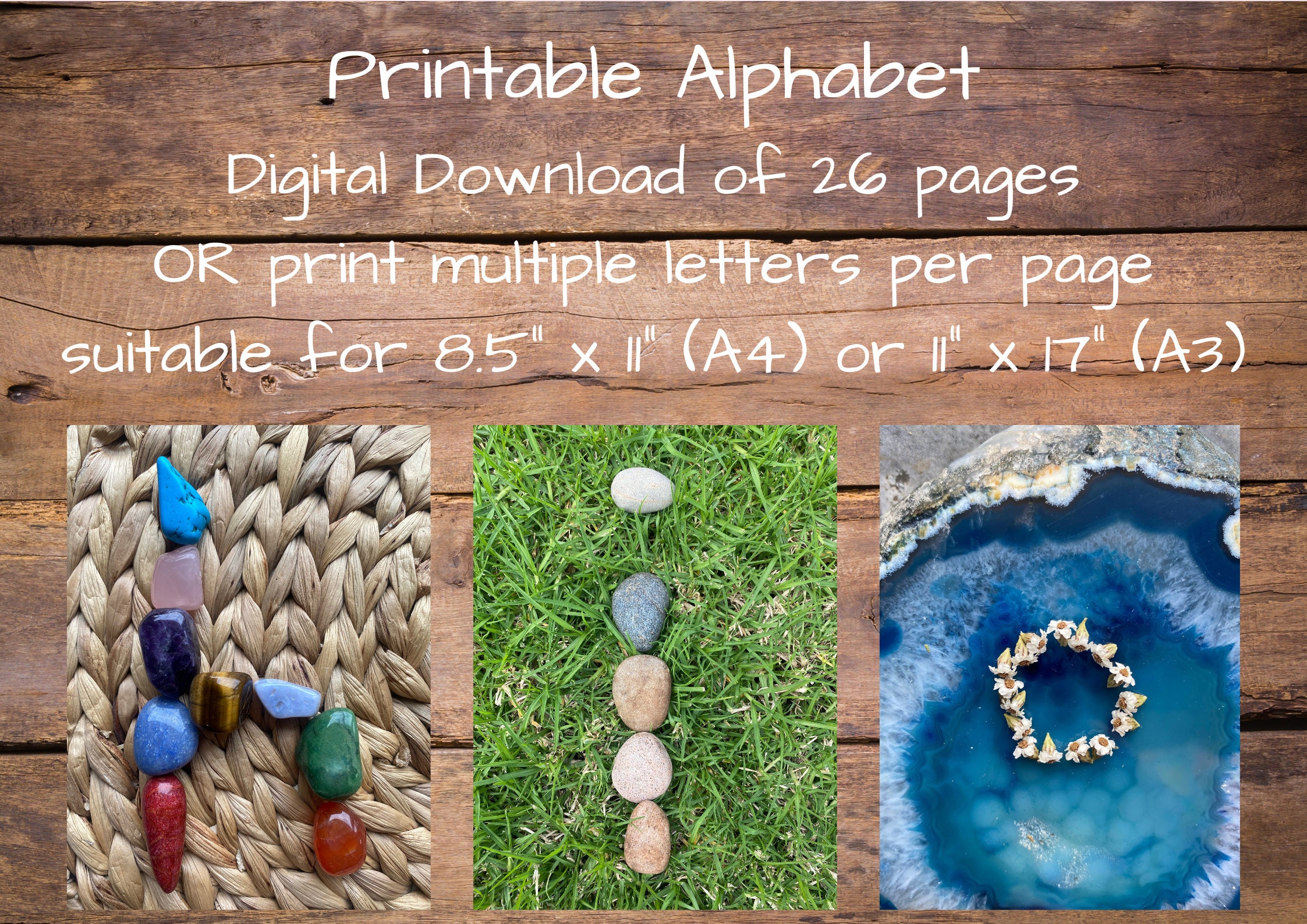 Alphabet Letters, Alphabet Posters, Natures, Alphabet, Natural, Nature ...
