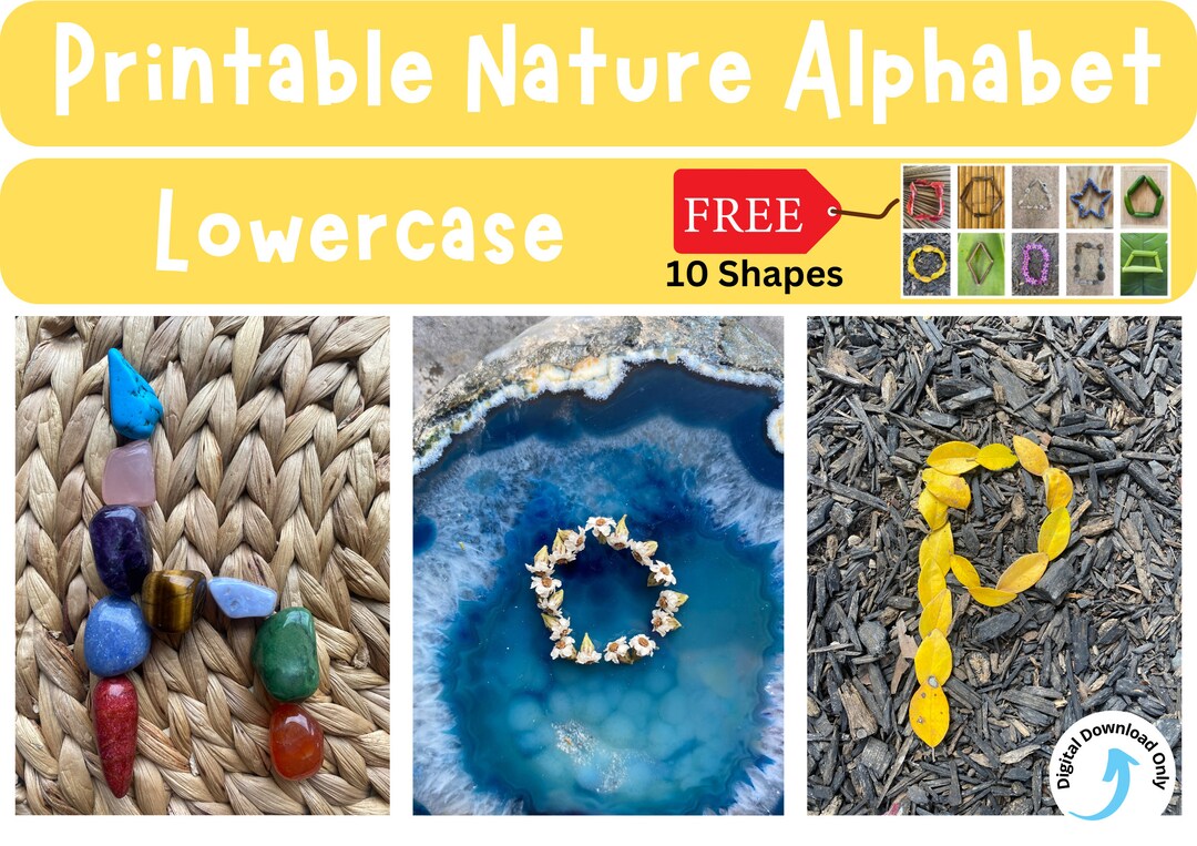 Alphabet Letters, Alphabet Posters, Natures, Alphabet, Natural, Nature ...