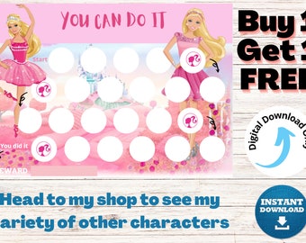 Barbie Potty Chart - Etsy Hong Kong