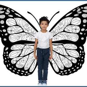 Butterfly Collaborative Mural for Classrooms, Digital Download Activity ...