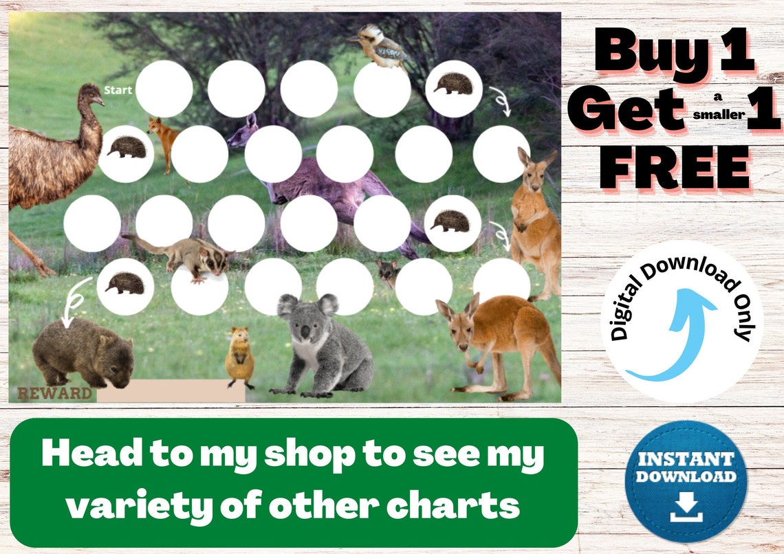 Reward Chart Printable, Reward Chart for Kids, Reward Chart Toddler ...