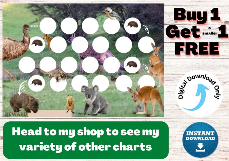 Reward Chart Printable, Reward Chart for Kids, Reward Chart Toddler ...