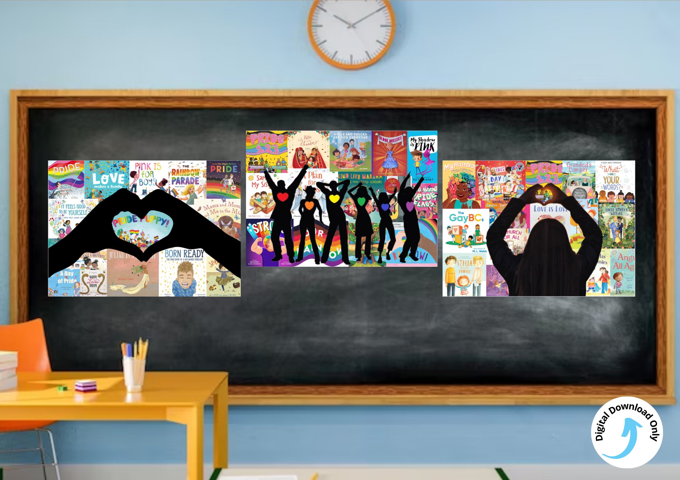 Pride/lgbtqia+ Story Book Posters, Book Week, Classroom Book Posters ...