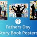 Fathers Day Story Book Posters Dad Books for Children - Etsy