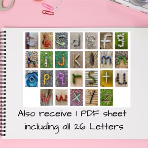 Alphabet Letters, Alphabet Posters, Natures, Alphabet, Natural, Nature ...